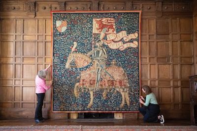 Knight in shining armour: Conserving the oldest tapestry in the ...