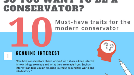 So you want to be a conservator? 10 traits you need to succeed