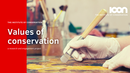 Icon publishes Values of Conservation research report
